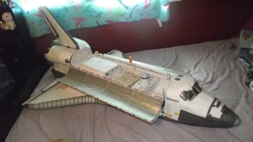 Space shuttle Atlantis 1:24 scale paper model - collectSPACE: Messages